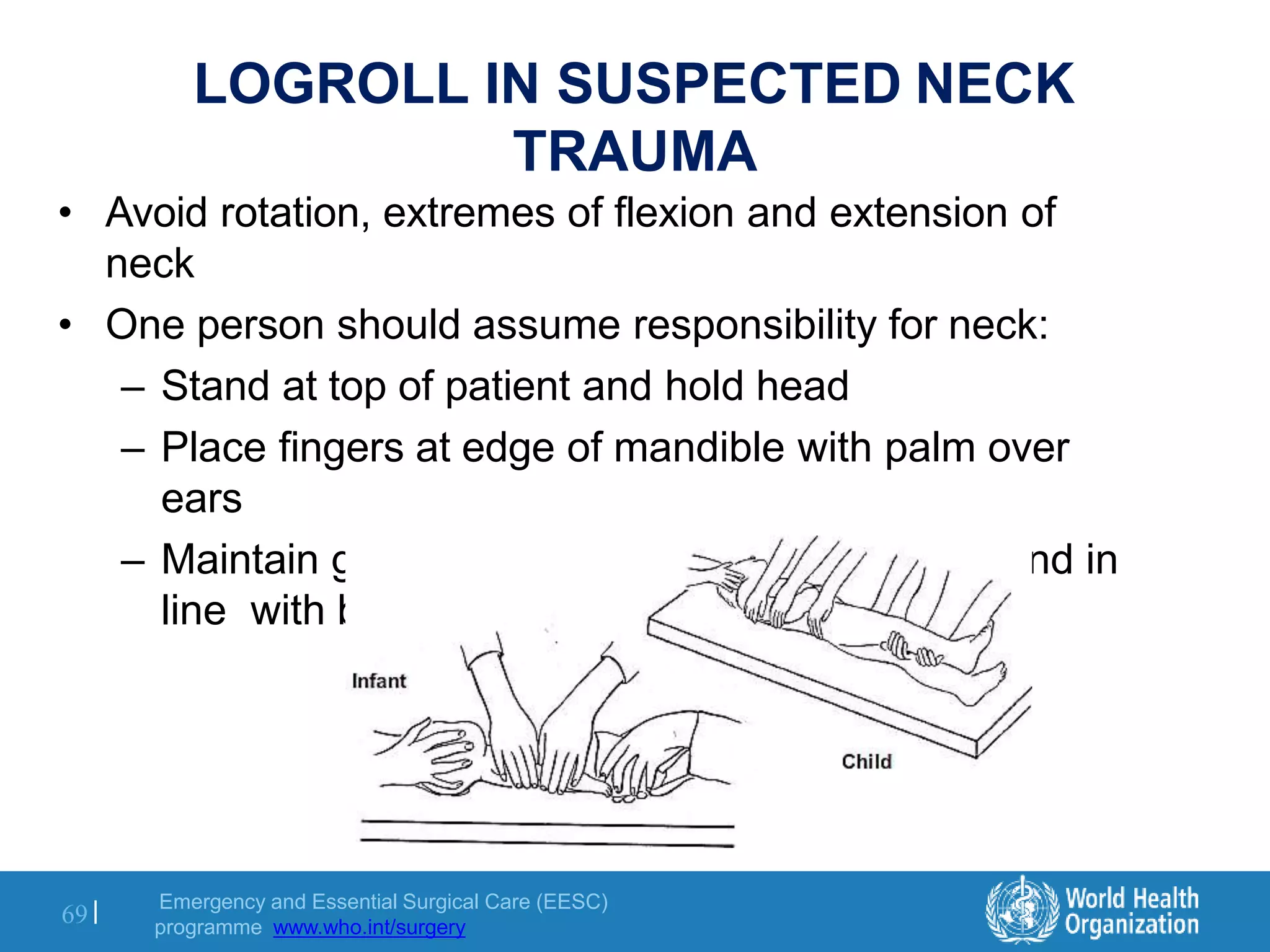 Emergency and trauma care | PPTX