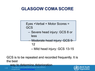 Emergency and trauma care | PPTX