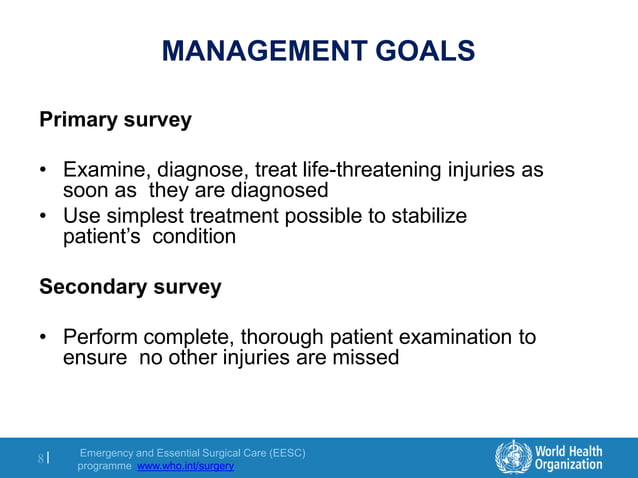Emergency and trauma care | PPTX