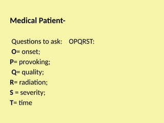 EMERGENCY ASSESSMENT METHOD / TRIAGING .pptx