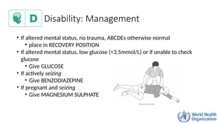 Emergency Assessment ABCDE and its importance.pptx | First Aid | Injuries