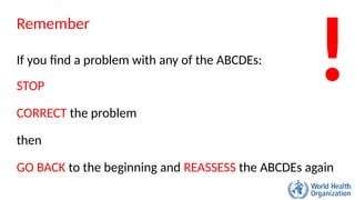 Emergency Assessment ABCDE and its importance.pptx | First Aid | Injuries