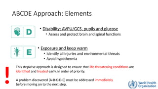Emergency Assessment ABCDE and its importance.pptx | First Aid | Injuries