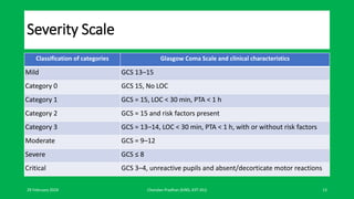 Emergency assessment and nursing care of patients with traumatic brain ...