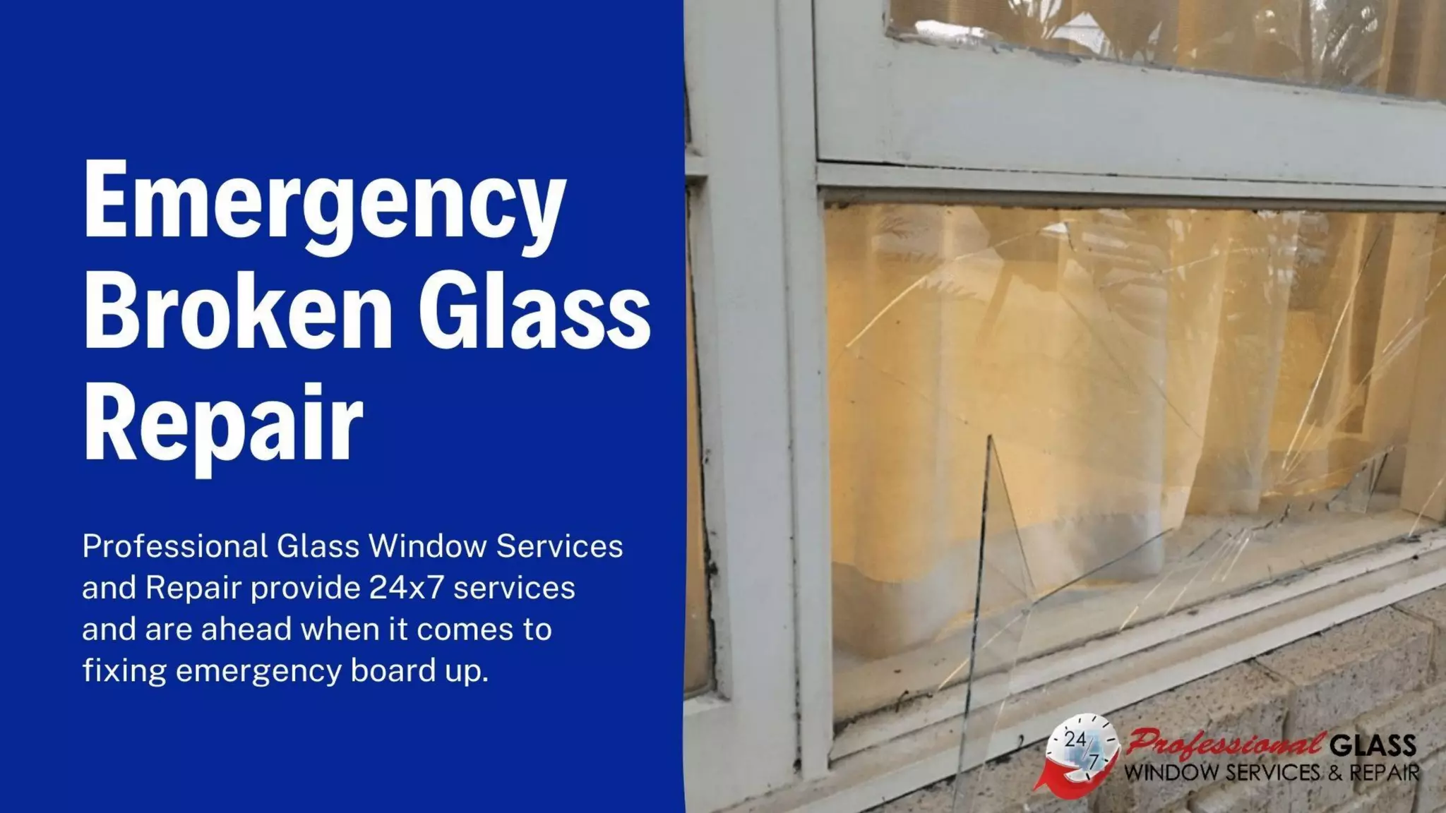 Emergency broken glass repair at washington dc | PPT