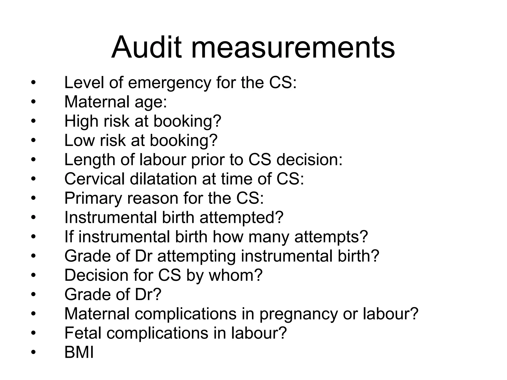 Emergency Caesarean Section And Primip Oct 2010 Astrid Ppt