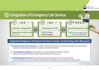 Emergency call monitoring and quality management service | PDF