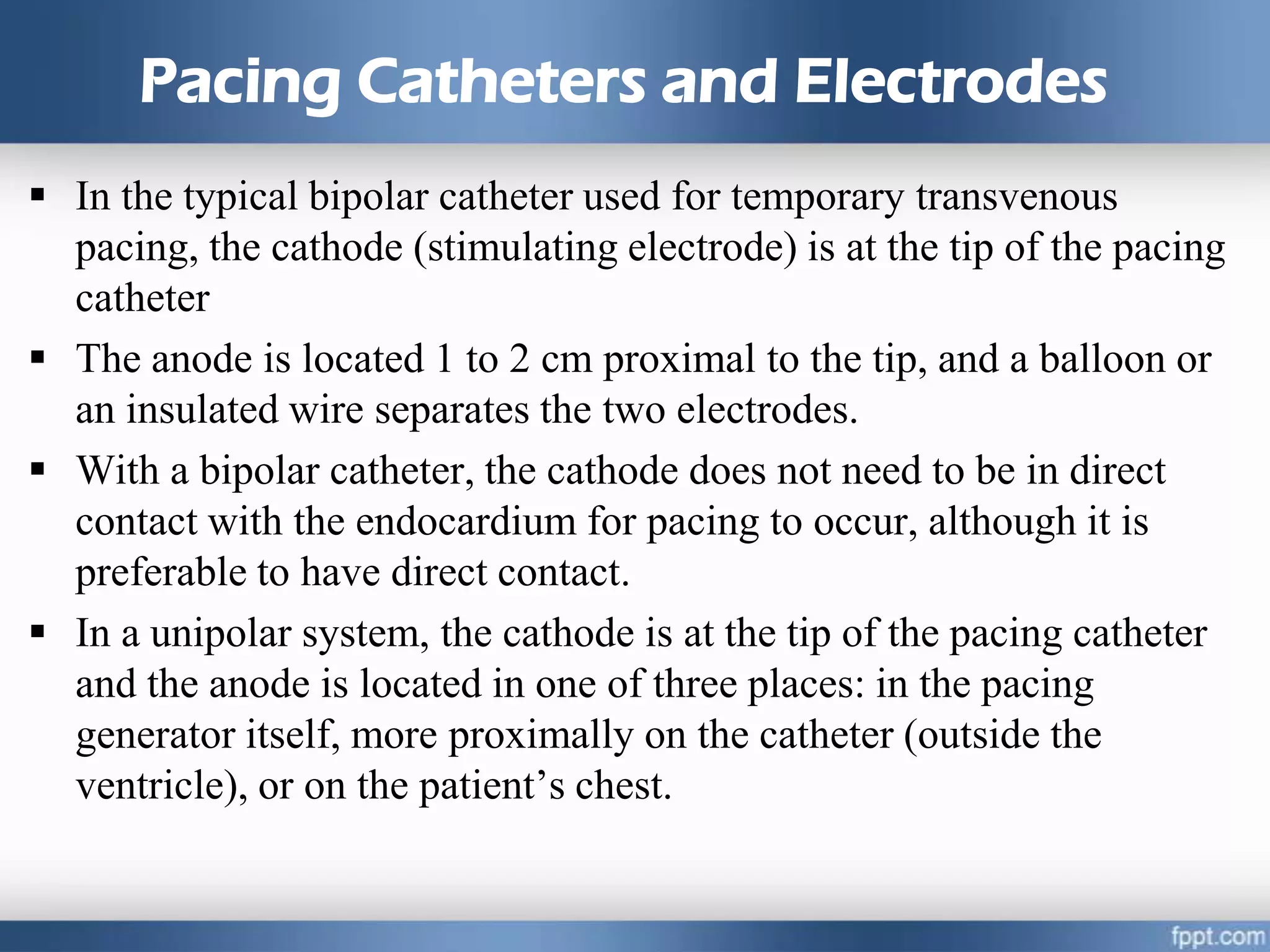 Emergency cardiac pacing | PPTX