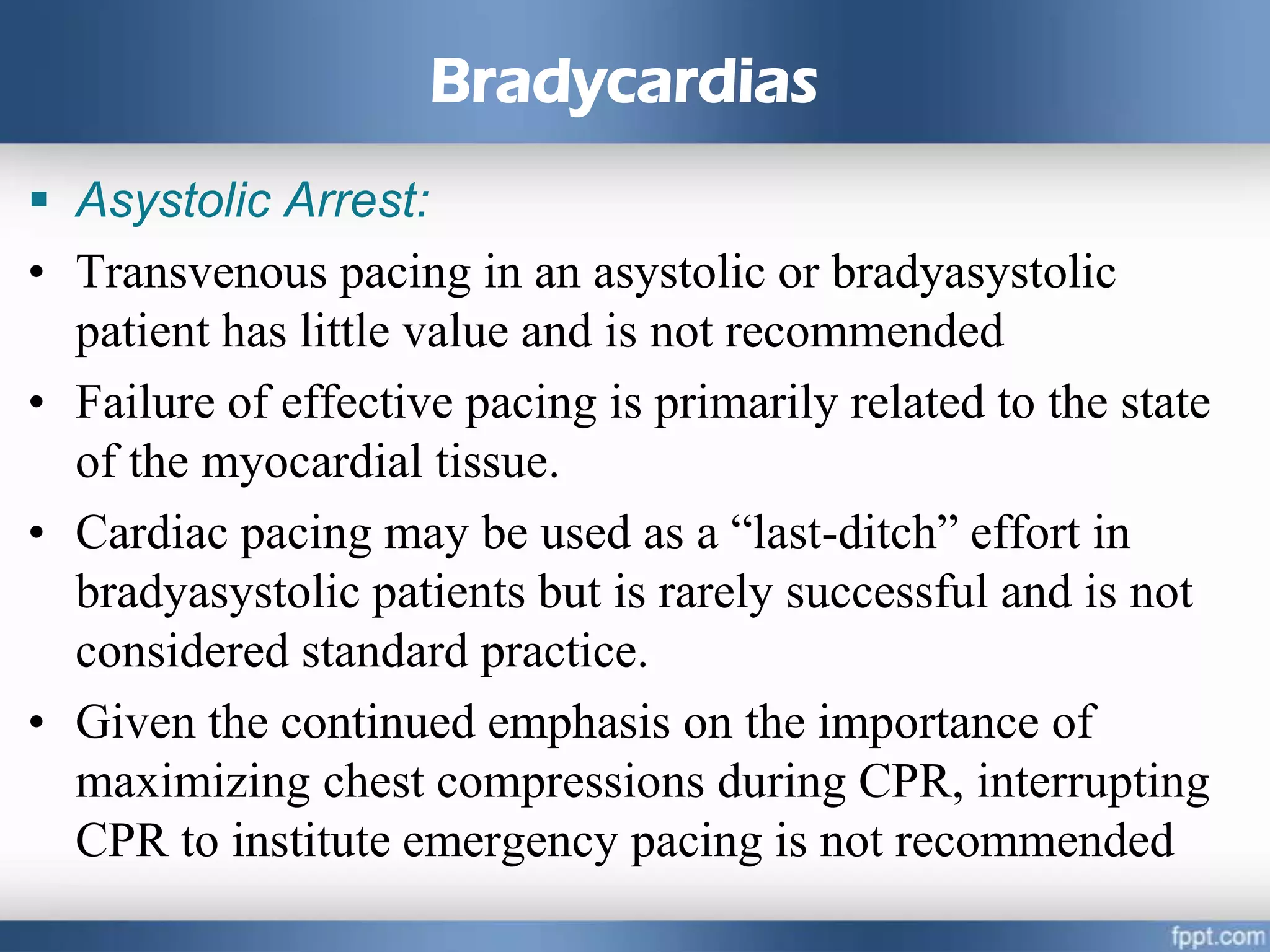 Emergency cardiac pacing | PPTX