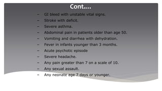 Emergency Care in Nursing | PPTX