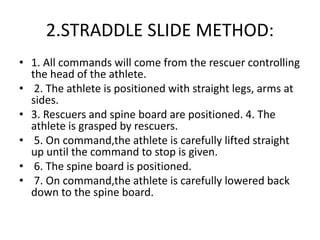 Emergency care of cervical spine injuries | PPTX