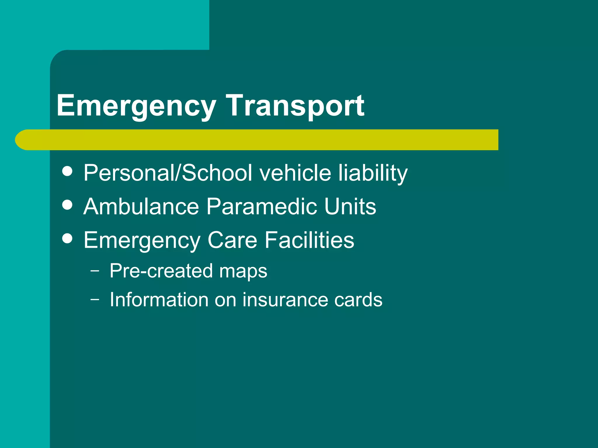 Emergency Care Plan | PPT