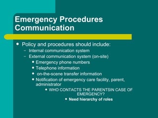 Emergency Care Plan | PPT