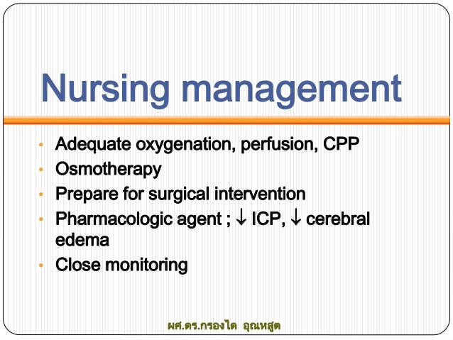 Emergency care to head injured patient