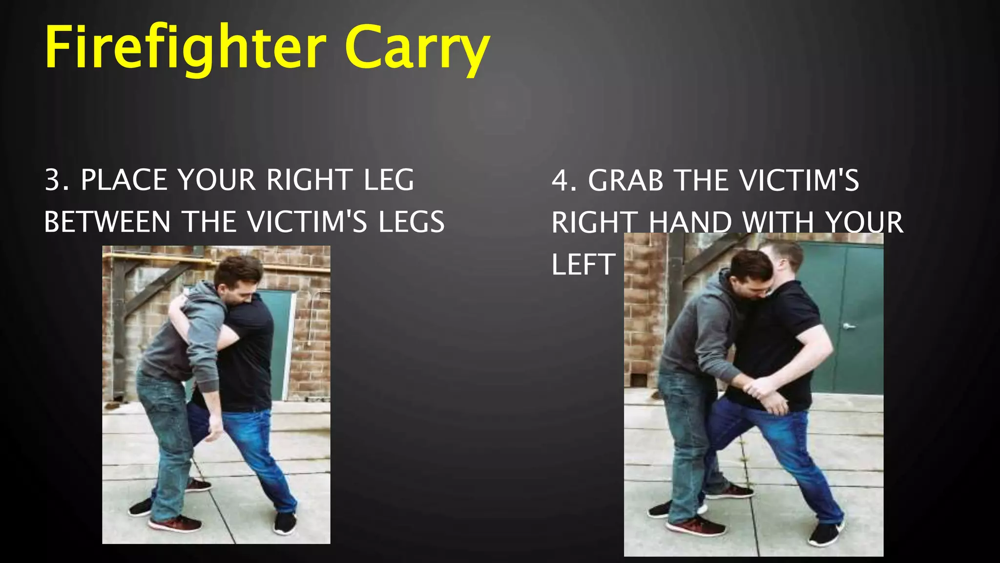 Emergency carry techniques | PPTX