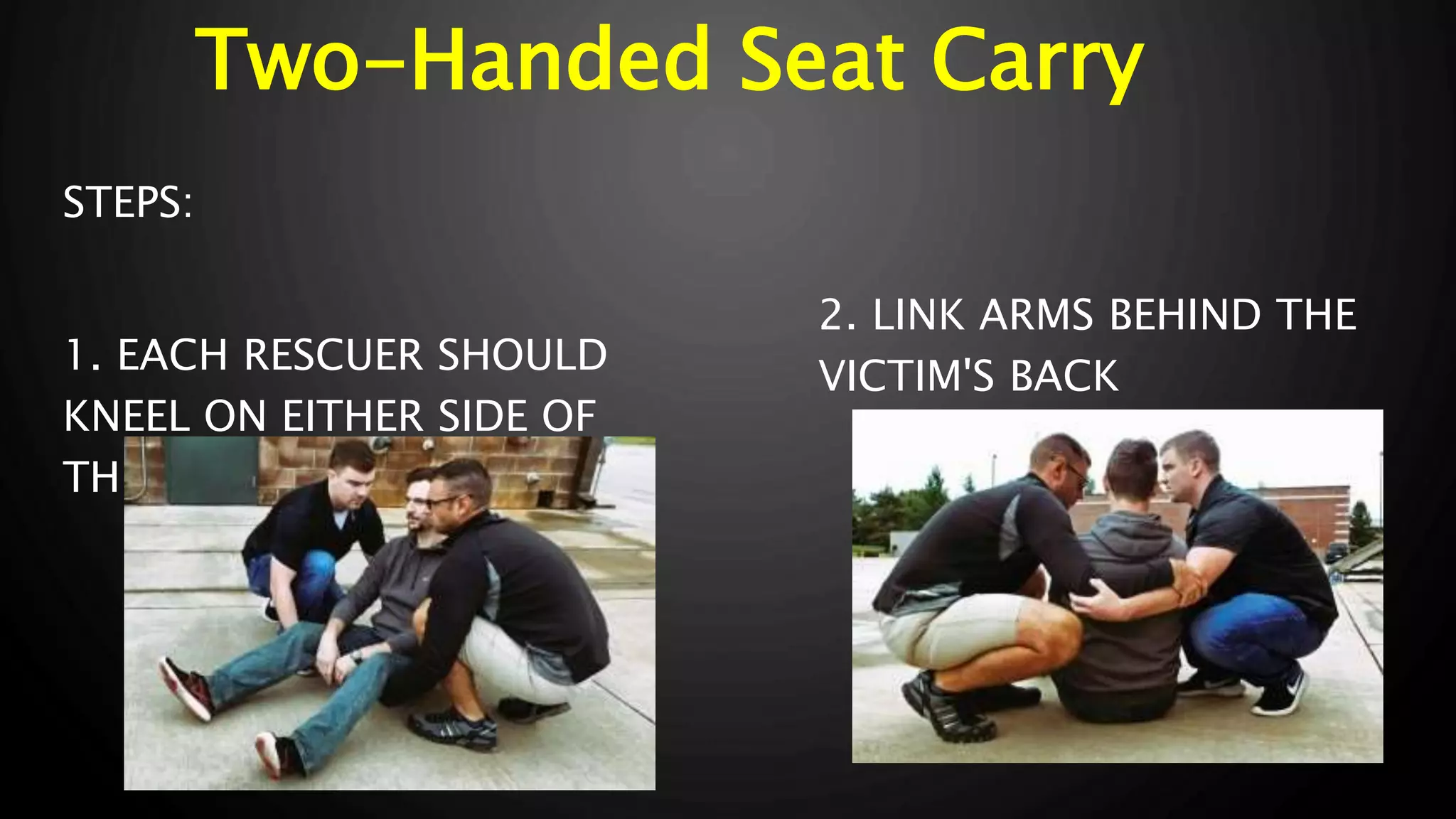 Emergency carry techniques | PPTX