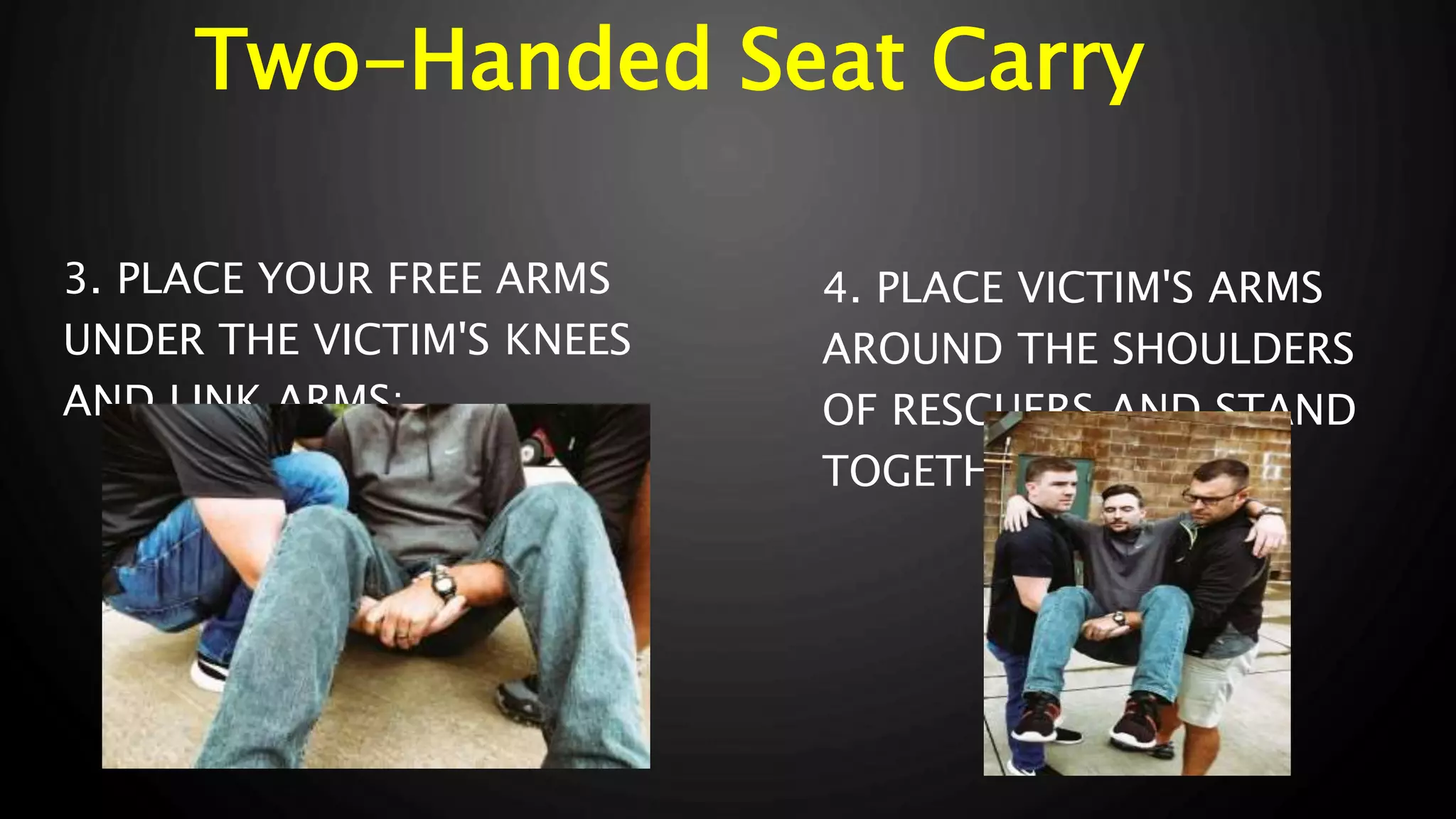 Emergency carry techniques | PPTX