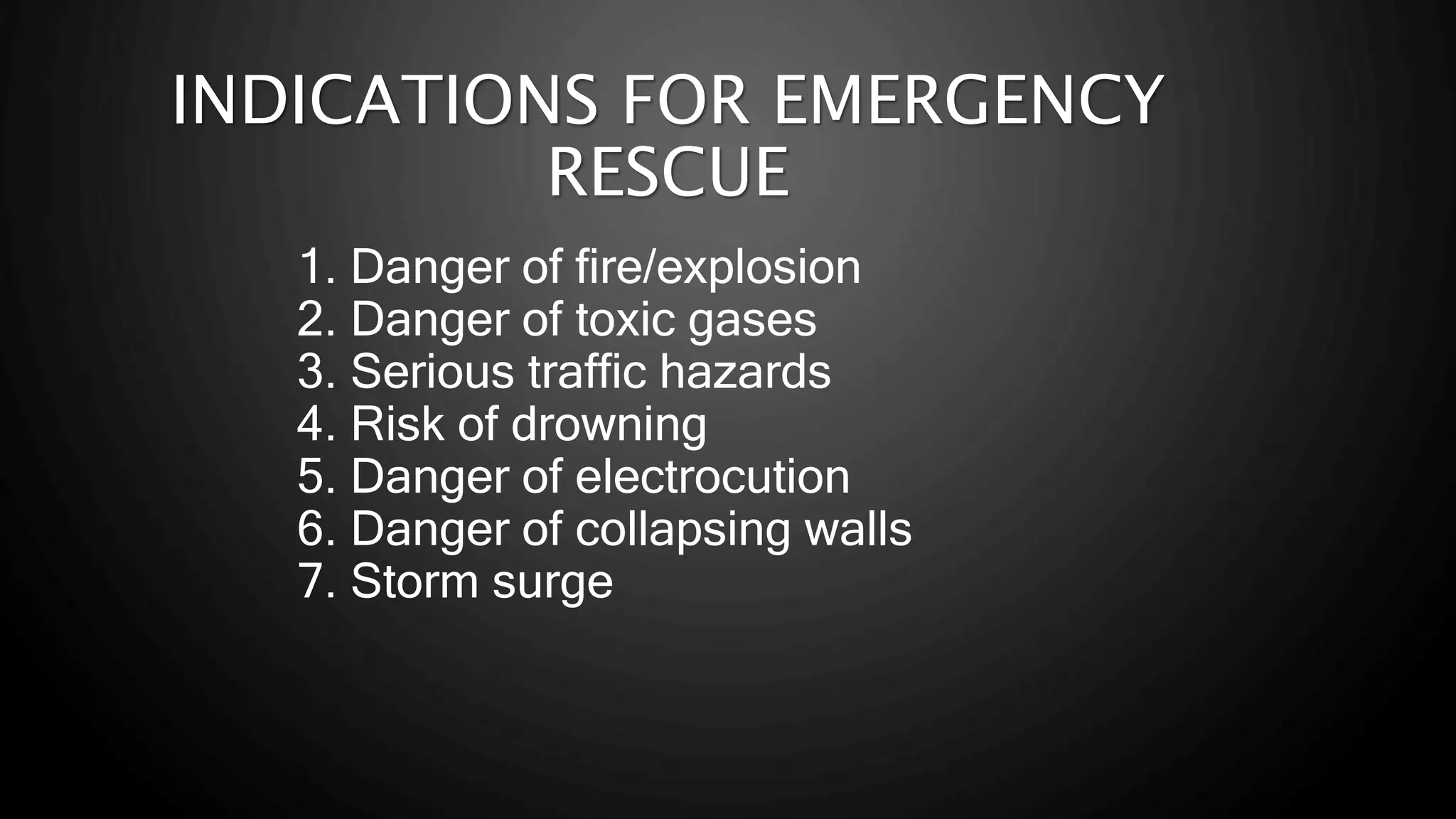Emergency carry techniques | PPTX