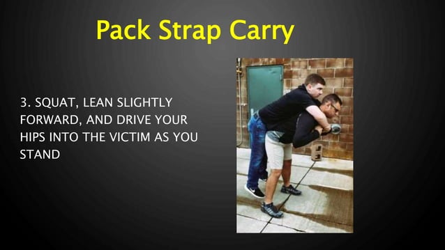 Emergency carry techniques | PPTX