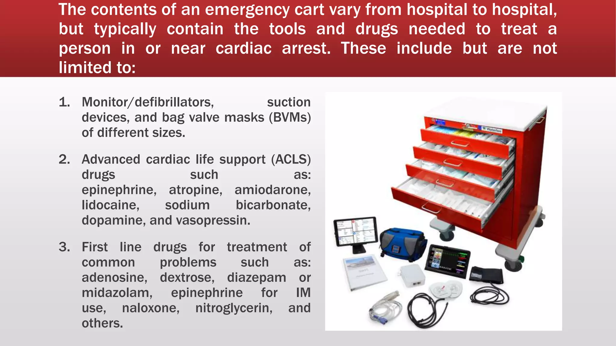 Emergency Cart by Laspoñas & Militar | PPTX