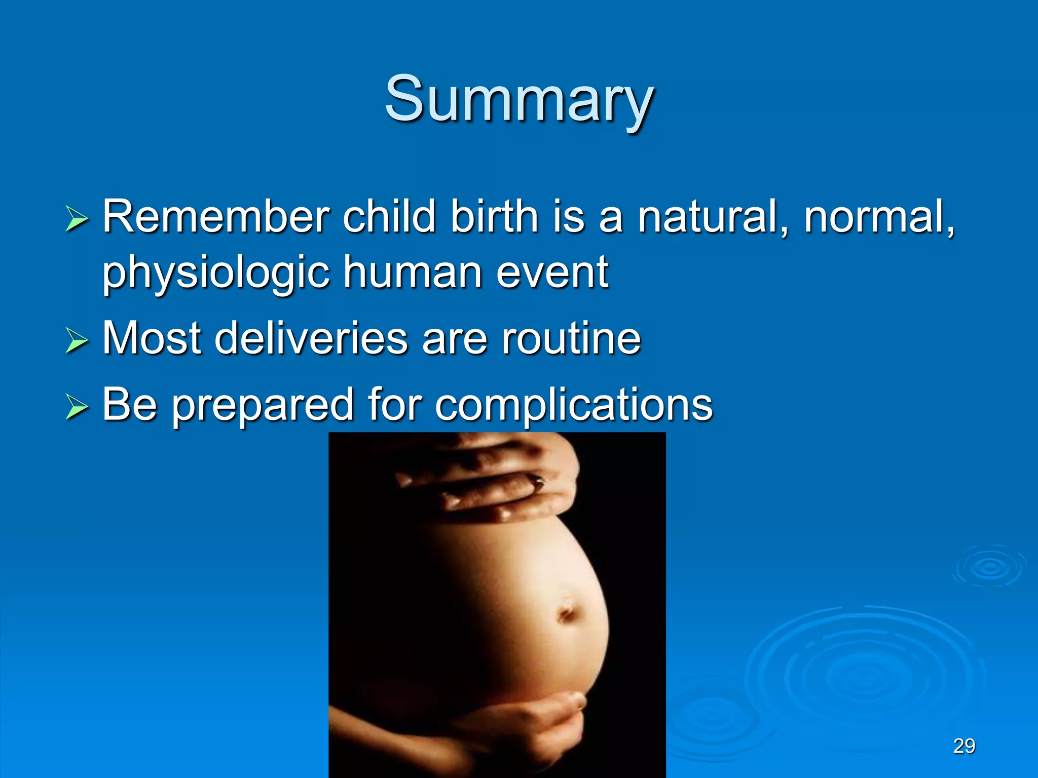 Emergency childbirth | PPT