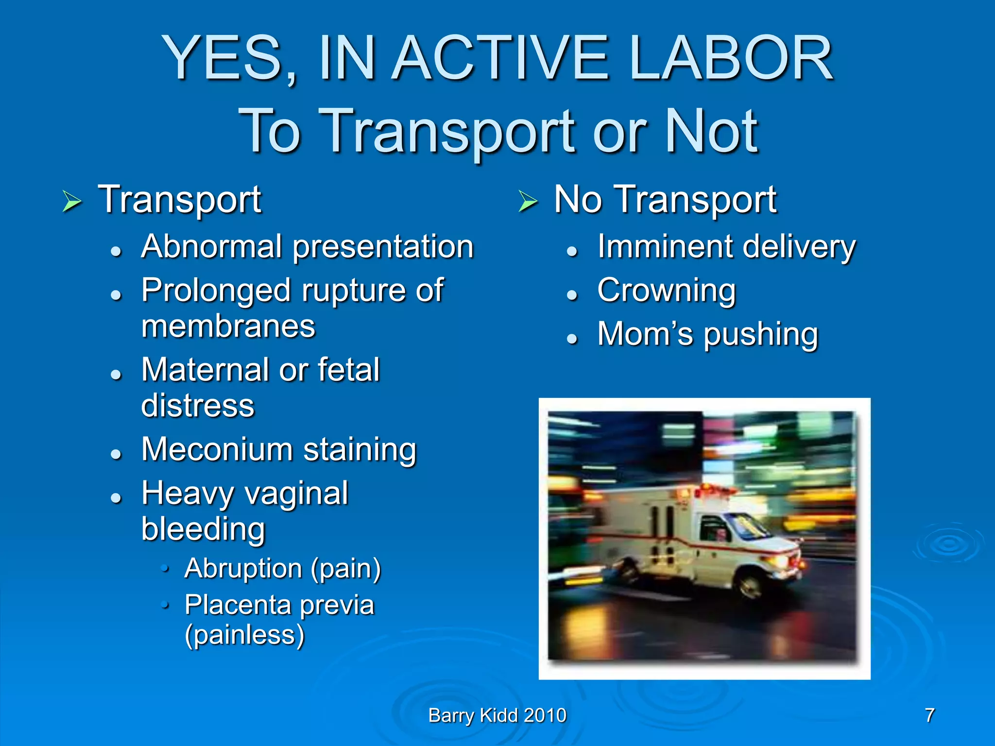 Emergency childbirth | PPT