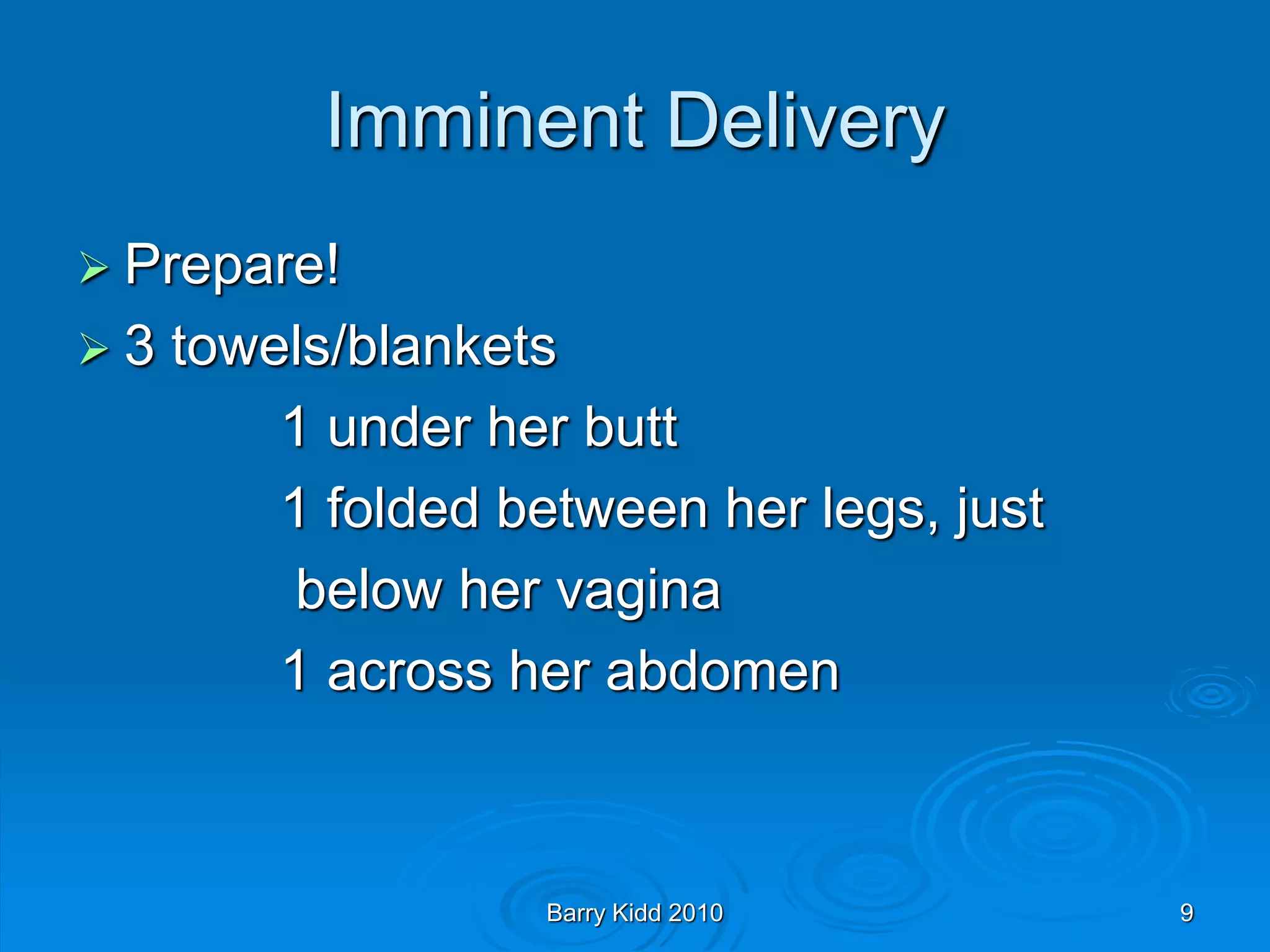 Emergency childbirth | PPT