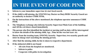 Important EMERGENCY CODES for hospital .pptx