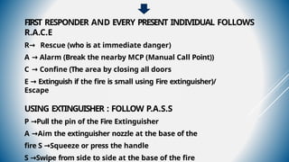 EMERGENCY CODES of hospital with well reputed | PPTX