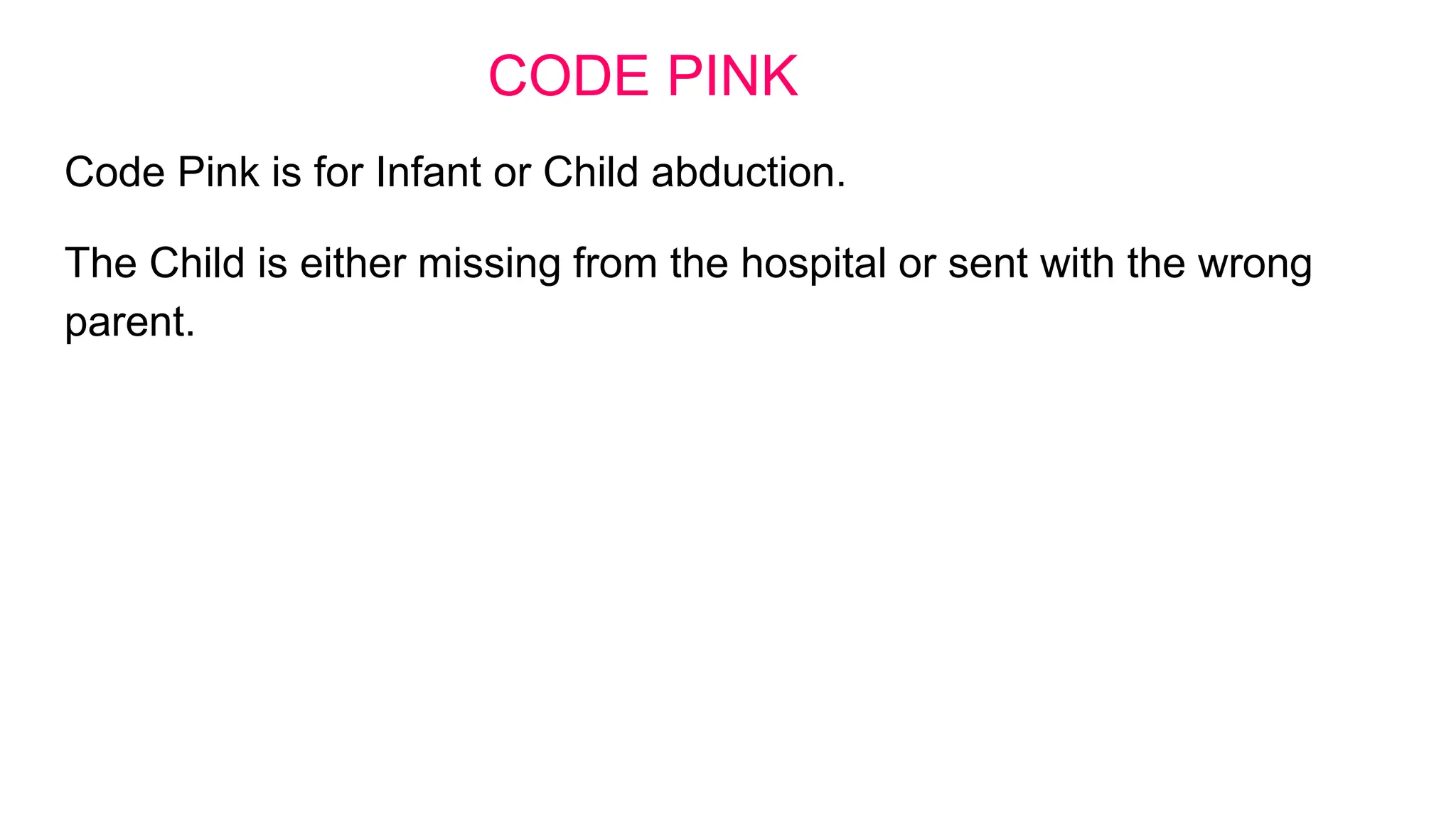 Emergency Codes in a hospital (1) - NABH.pptx
