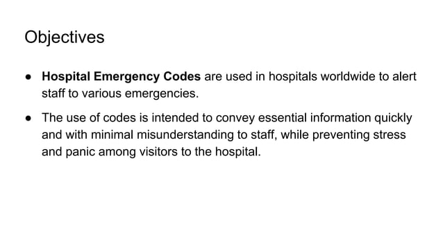 Emergency Codes in a hospital (1) - NABH.pptx