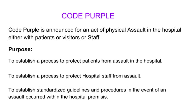 Emergency Codes in a hospital (1) - NABH.pptx