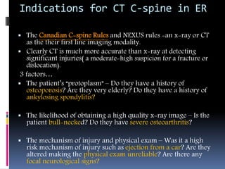 Emergency ct-is it being overused dr.amarnath | PPTX
