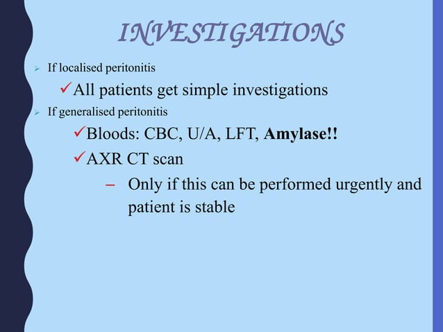 Emergency disorders of acute abdomen | PPT