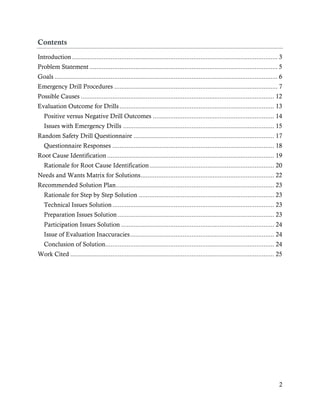 Emergency drills: A Problem with Effectiveness | PDF