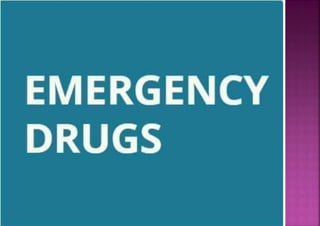Emergency drug | PPT