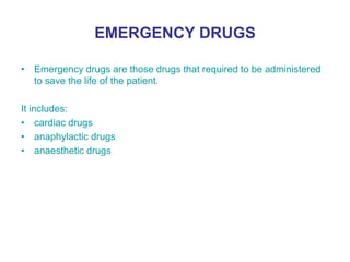 EMERGENCY drugs-1.ppt