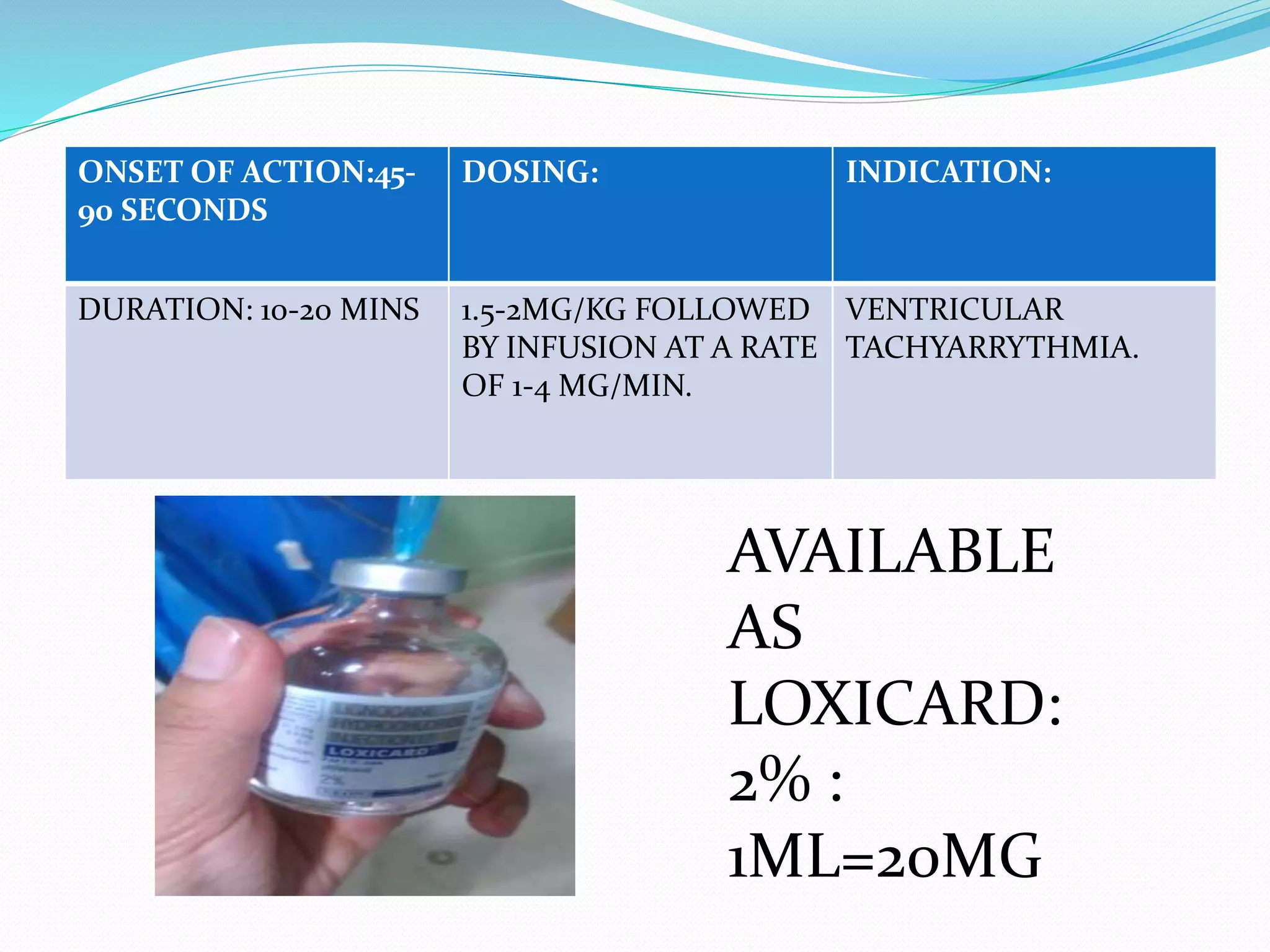 Emergency drugs used in anaesthesia | PPTX