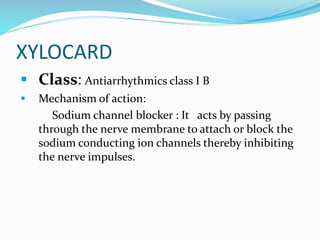 Emergency drugs used in anaesthesia | PPTX