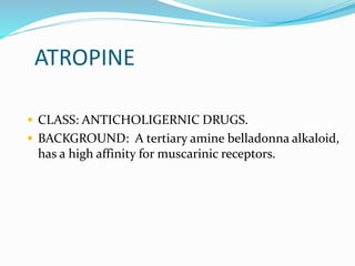 Emergency drugs used in anaesthesia | PPTX