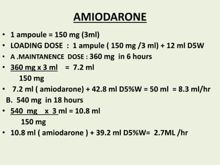 Emergency Drugs | PPTX