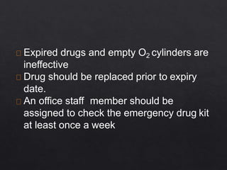 Emergency drugs | PPTX