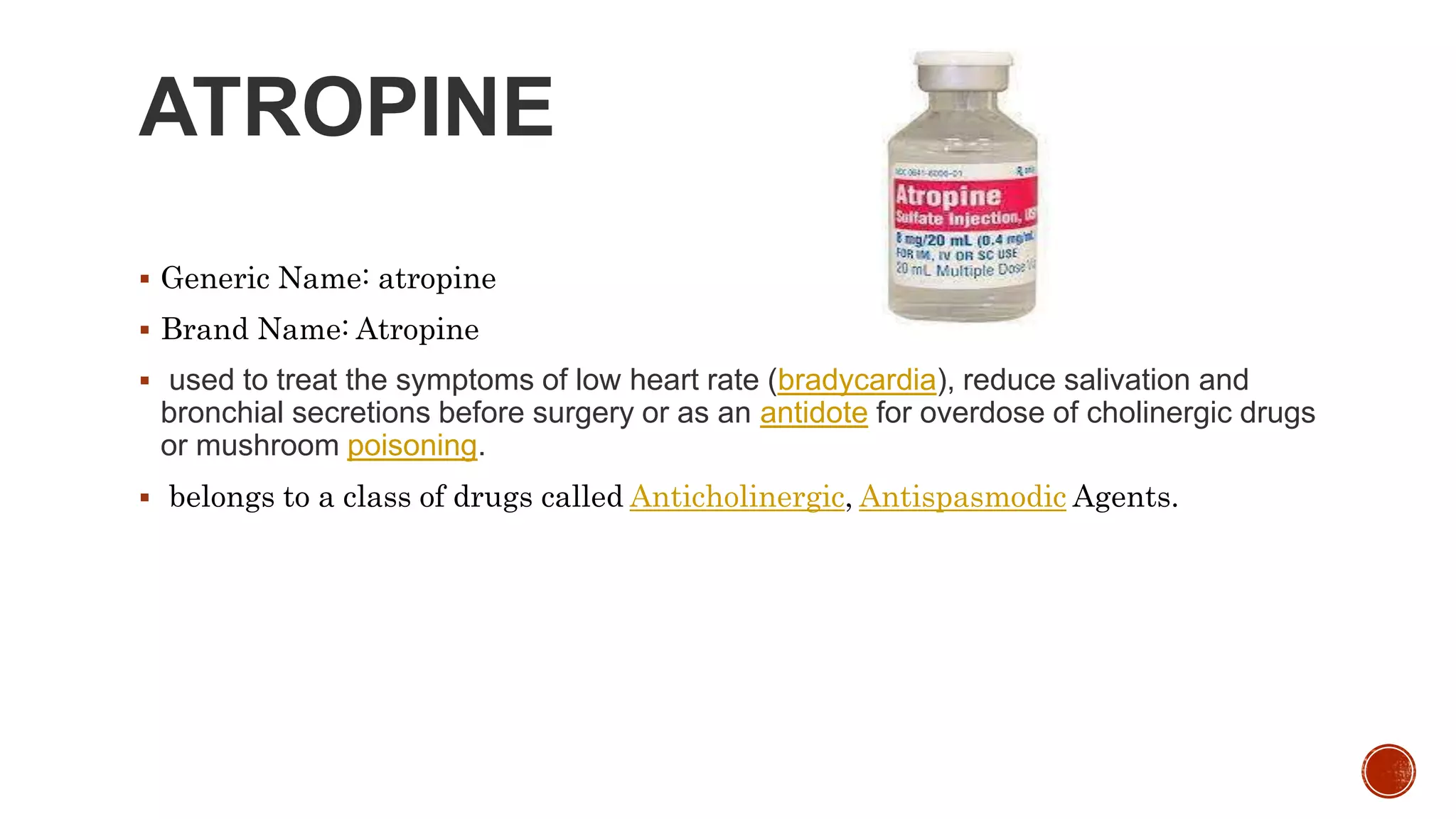 Emergency drugs | PPTX