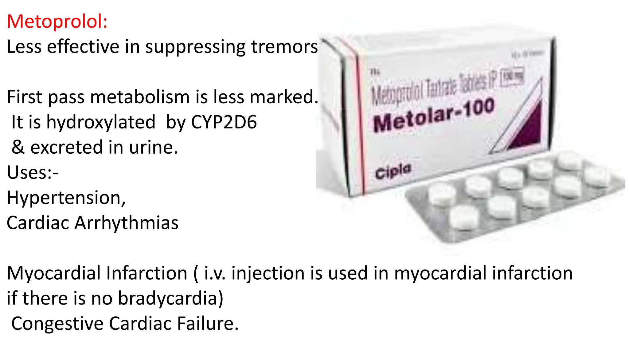 Emergency drugs- Cardiovascular system beta blockers | PPT