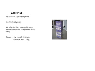 Emergency drugs and where to find them | PPT