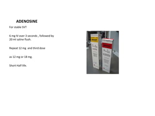 Emergency drugs and where to find them | PPT