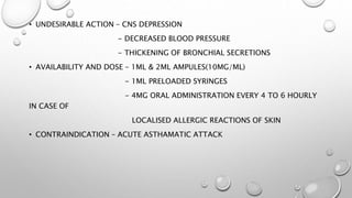 Emergency drugs in dentistry | PPTX