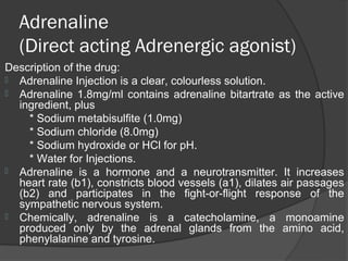 Emergency drugs in nephrology ward | PPT