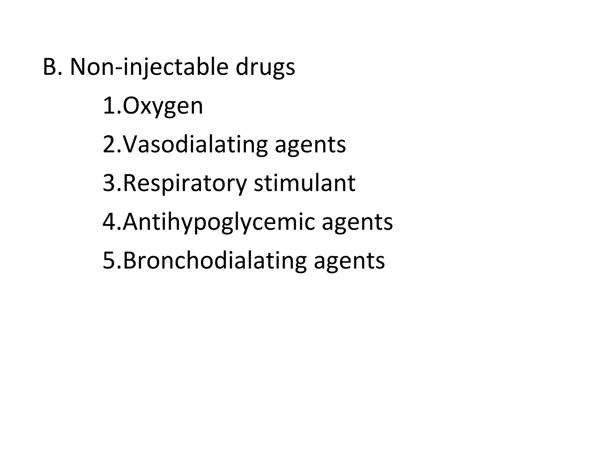 Emergency drugs used in dentistry | PPT