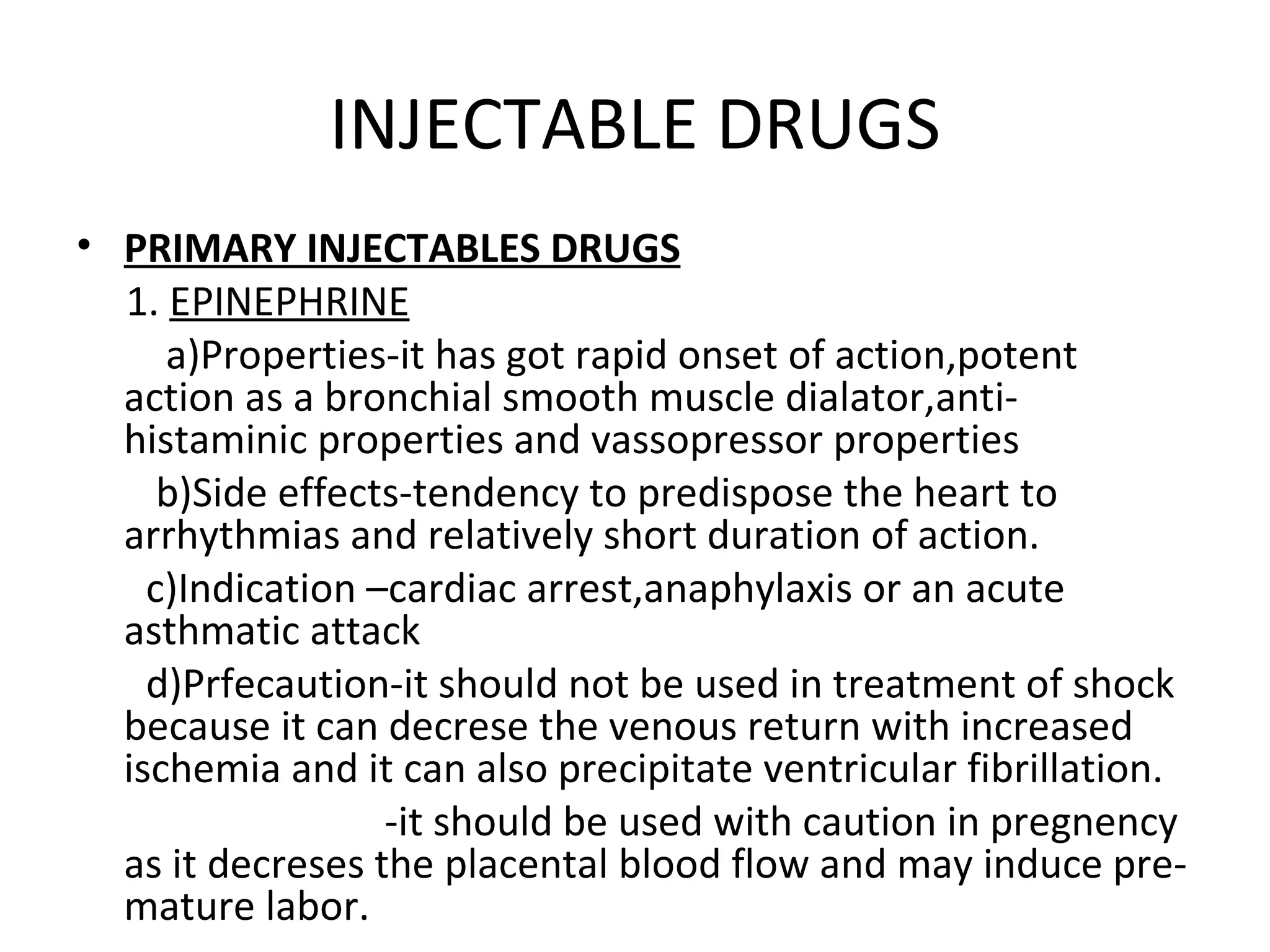 Emergency drugs used in dentistry | PPT